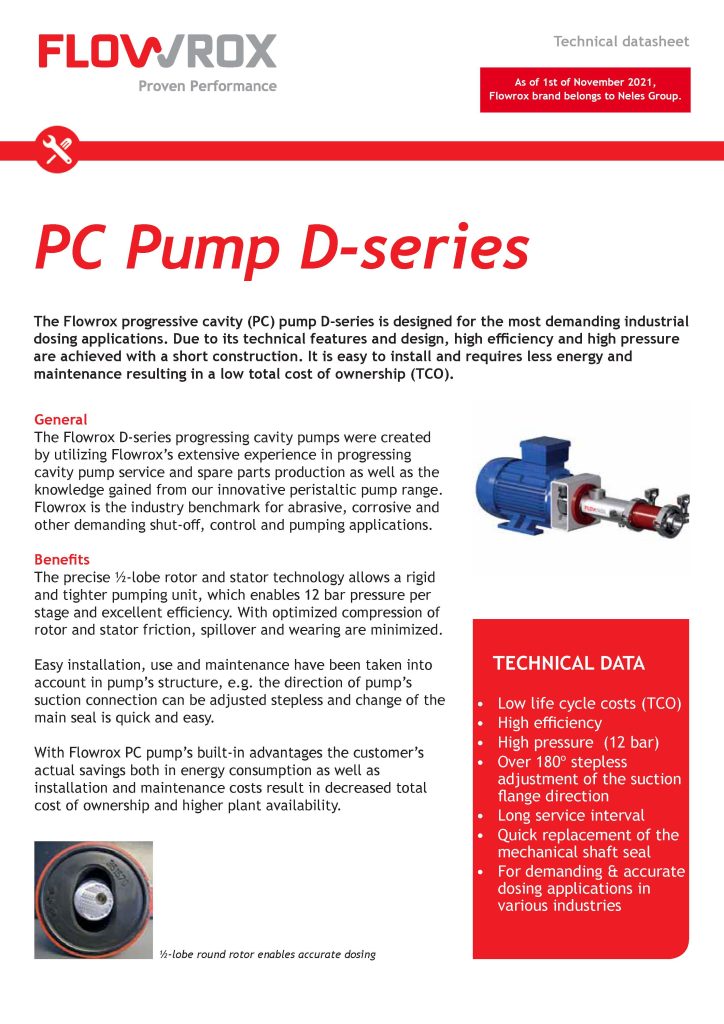 D Series - JH Process Equipment